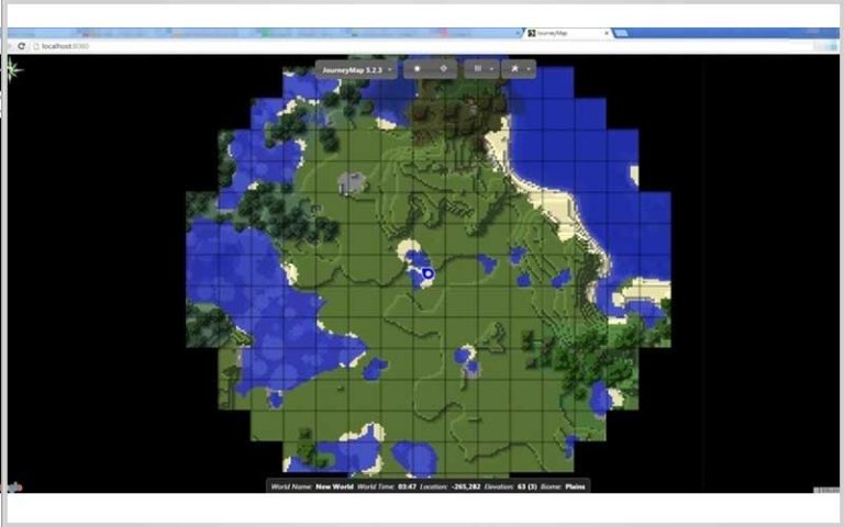 JourneyMap [Forge] Mod 1.17.1/1.16.5/1.15.2 - MODS PC